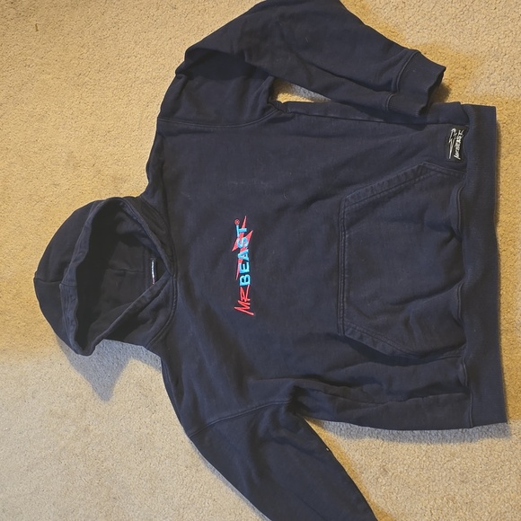 mr beast | Shirts & Tops | Mr Beast Official Hoodie Sweatshirt Sz 4 ...